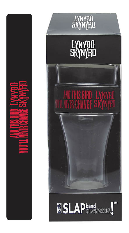 ICONIC Lynyrd Skynyrd Slap Band Single Pint Glassware | Reverb