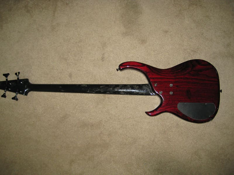 Modulus Graphite Quantum Mid-90s - Red stain over blue stain | Reverb