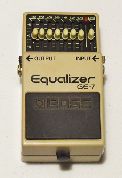 Boss GE-7 Graphic EQ | Reverb