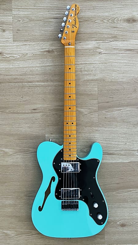 2005 Fender FSR Classic Series '72 Telecaster Thinline Surf | Reverb