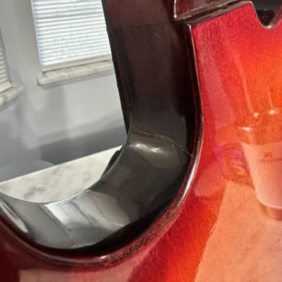 1987 Guild Burnside Blade Cherry Sunburst | Reverb