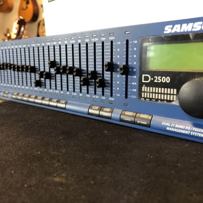 Samson D-1500 + D-2500 RTA / Spectrum Analyzer / EQ et | Reverb France