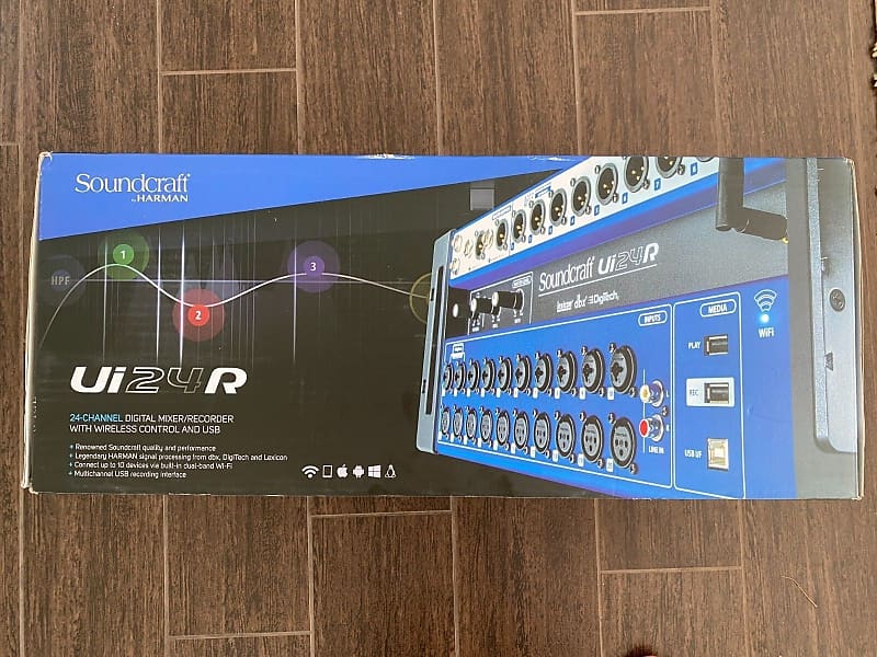 Soundcraft Ui24R 24-channel Wi-Fi controlled | Reverb Australia