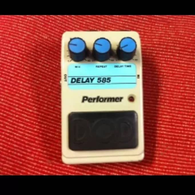DOD Performer 585 Delay Pedal 1980’s Beige | Reverb UK
