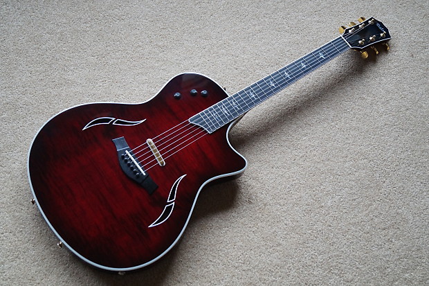 Taylor T5-C1 2006 Red Edgeburst | Reverb