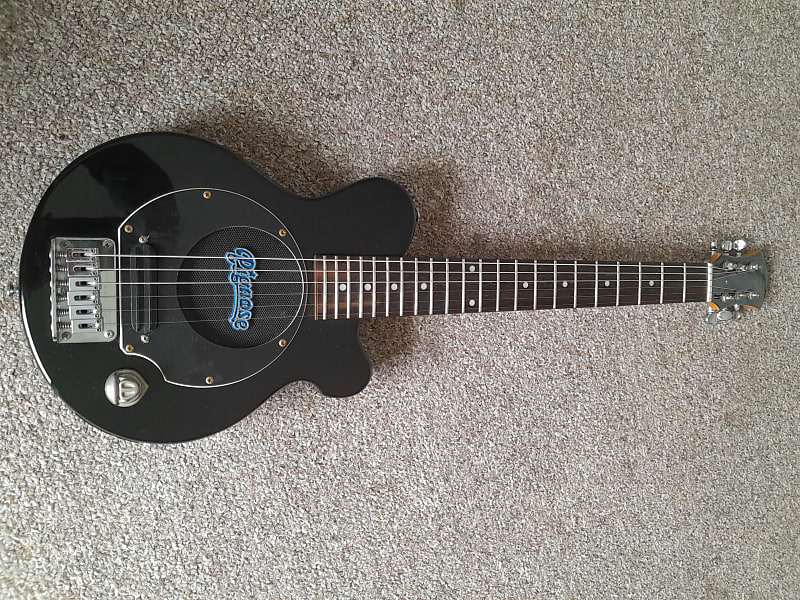 Pignose PGG-200 Travel Guitar w/Amp 2010s - Black | Reverb