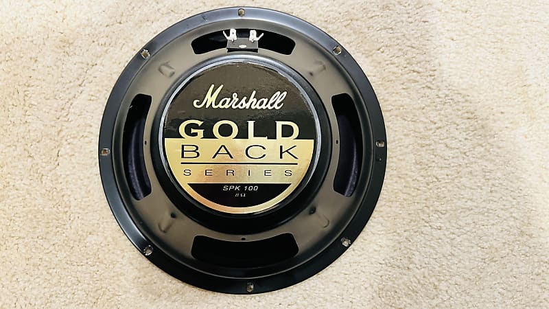 Marshall Gold Back 12” Speaker SPK100 - Guitar Cabinet | Reverb