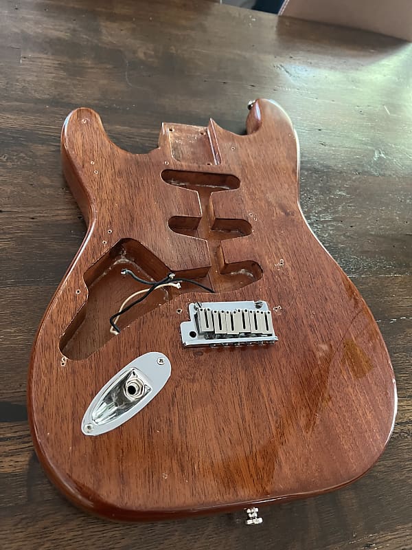 Fender style left handed Stratocaster body w/ HSC! | Reverb