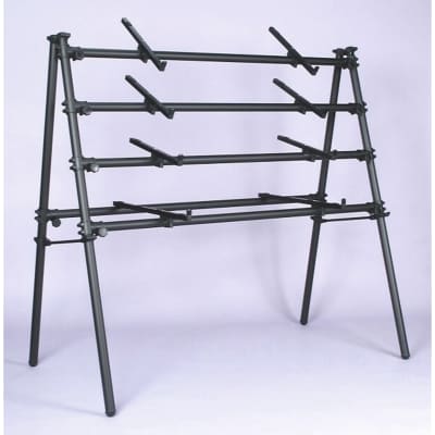 Jaspers Keyboard Stand for 2 keyboards, black - | Reverb Deutschland