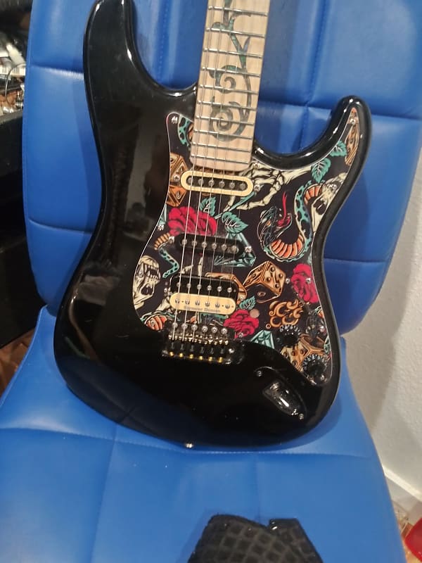 Black Strat - Custom Build | Reverb