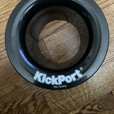 Kickport Bass drum hole air vent mount black | Reverb