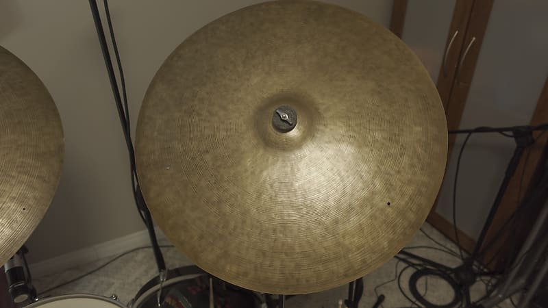 22" Jesse Simpson HFB Patina Ride Cymbal 2015 Patina *VIDEO* | Reverb