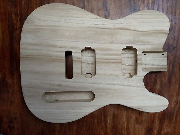 Telecaster Body with Humbucker routs and Tremolo weighs 2 | Reverb
