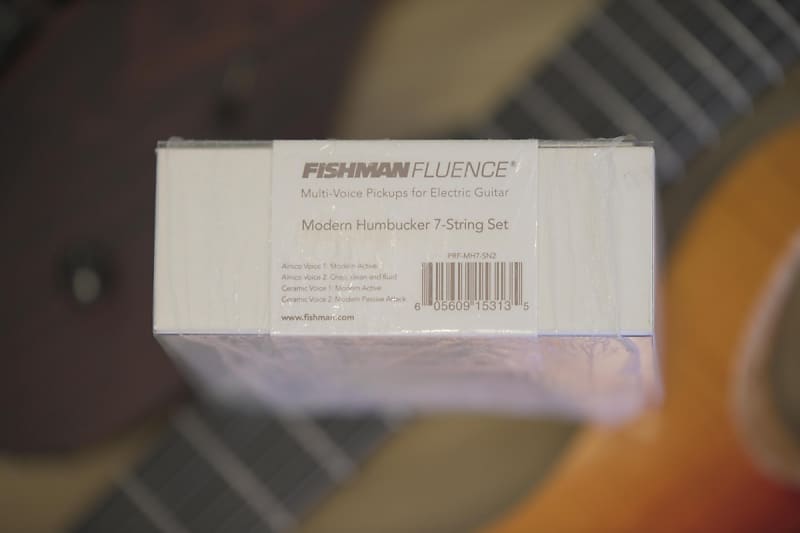 Fishman Fluence Modern Humbucker 7-string Pickup Set Nickel | Reverb