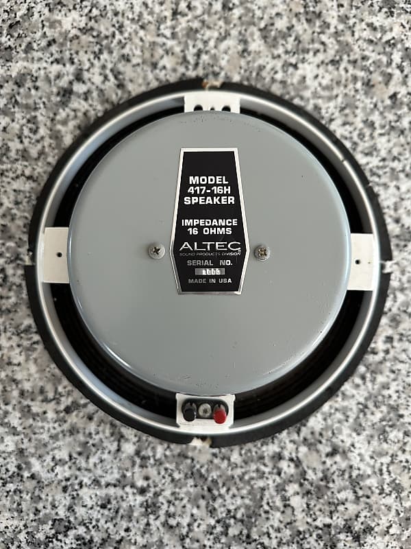 Altec 417 16H 1970s - White/Grey | Reverb