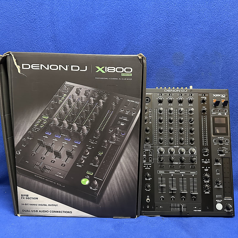 Denon DJ X1800 PRIME DJ Mixer | Reverb