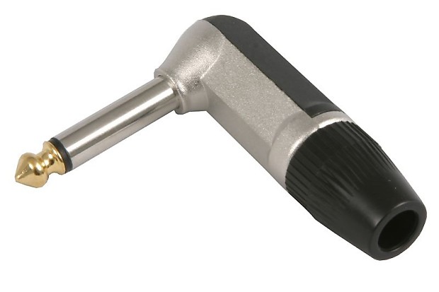 SuperFlex GOLD 1/4" Male Right Angle Connector Plug SFC-QRA | Reverb