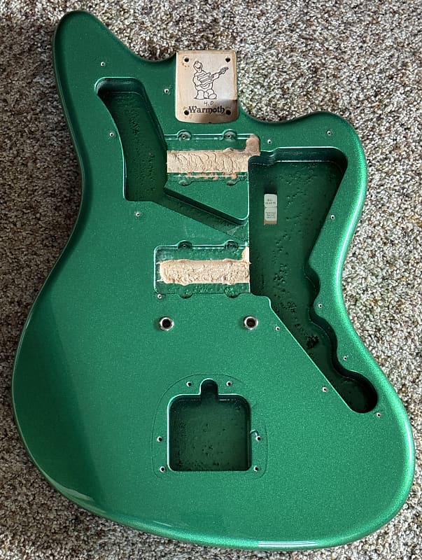 Warmoth Jazzmaster Body 2020 - Shamrock Green | Reverb