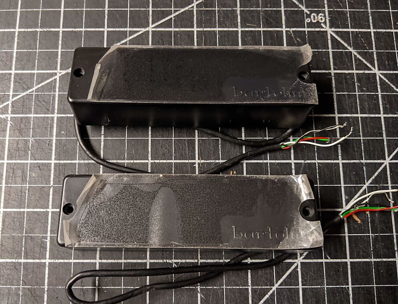Bartolini BH2 pickups for 5-string or 6-string bass (P4 size) | Reverb