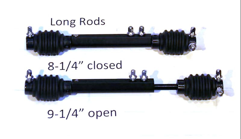 Offset Eclipse Double Pedals Extended Length Drive Rods PAIR | Reverb
