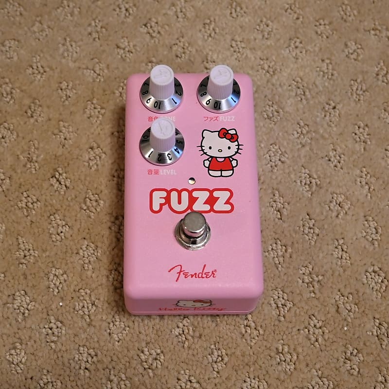 Fender Hello Kitty Pink Fuzz Pedal 2024 | Reverb