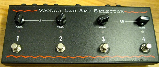 Voodoo Labs Amp Selector. Mint. FREE SHIPPING! | Reverb