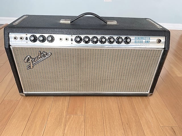 Vintage 1969 Fender Bandmaster Reverb TFL5005D Guitar | Reverb