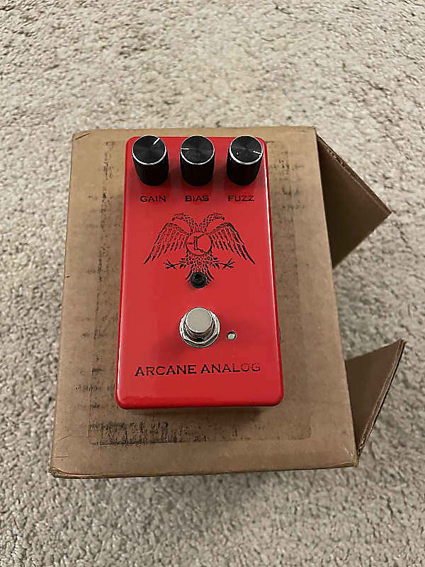 Arcane Analog NKT Fuzz Face 2010s - Red | Reverb
