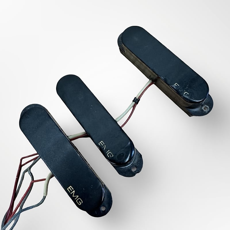 Ca. 1985 EMG Strat Pickup Set & Harness *FREE USA SHIPPING* | Reverb