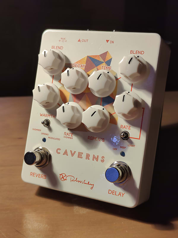 Keeley Caverns Reverb / Delay V2 2017 - Present - White | Reverb