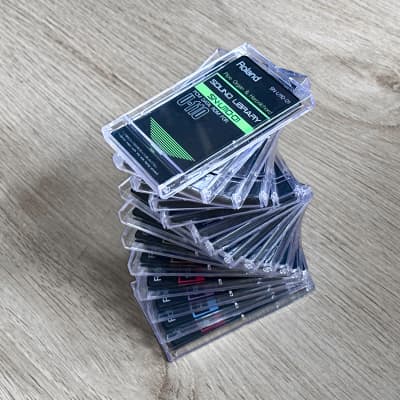 Roland Complete Set all U-110 PCM Waveform Cards // 15 | Reverb