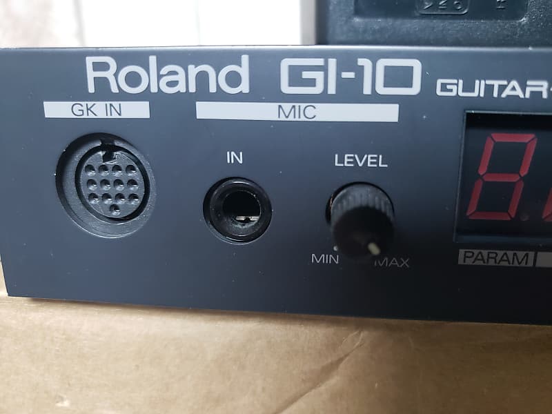 Roland GI-10 guitar interface 90's - Bkack | Reverb