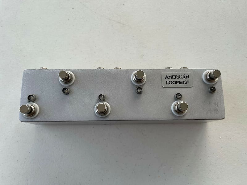 American Loopers 5-Channel True Bypass Looper Guitar Effect | Reverb