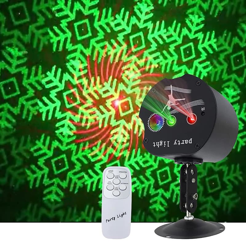 Apple-Shaped Rg Laser Party Lights, Rg+Led 3 Lens Dj | Reverb