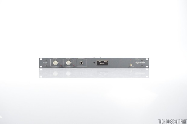 Symetrix A-220 Stereo Amplifier A220 Dual Channel Rack Power | Reverb