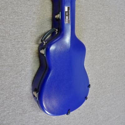 Calton Flight Case Dreadnought, Indigo/Silver | Reverb