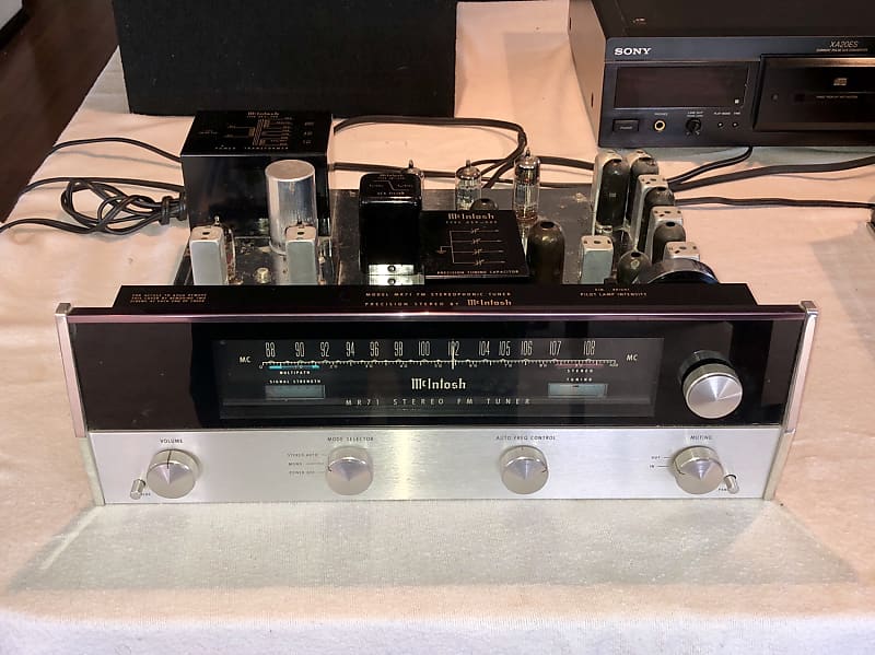 McIntosh MR71 Tuner, Cleaned, Tested, FM Alignment Super | Reverb