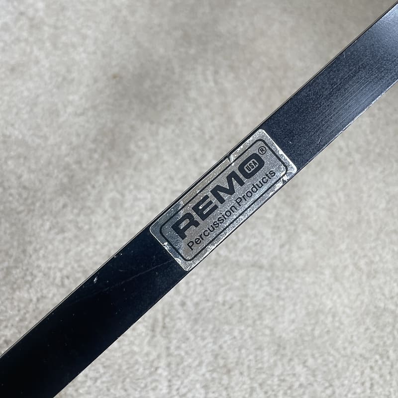 Remo One 24” Roto Tom Drum Rail Track Mount piece 80s - | Reverb