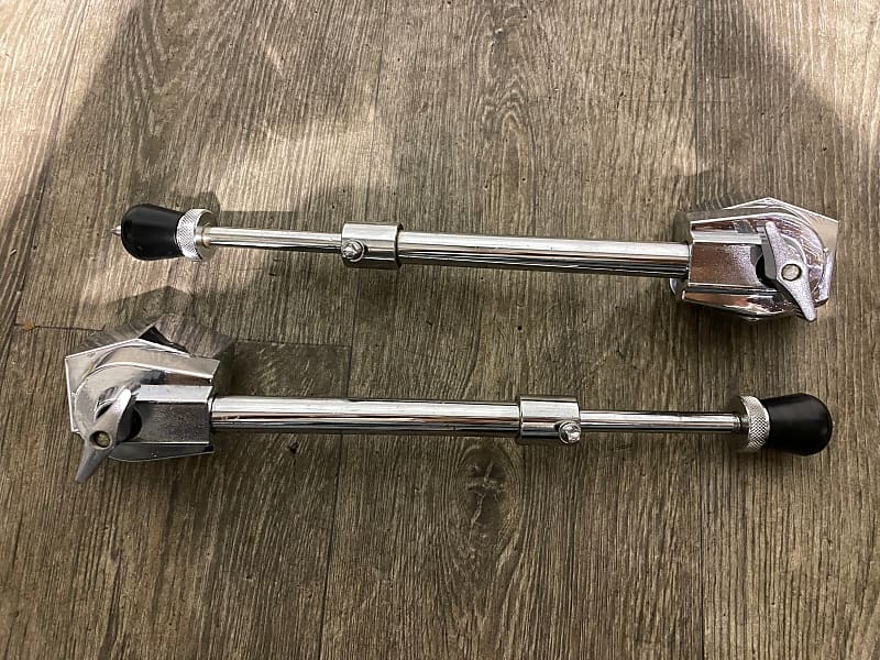Pearl 90's Export Bass Drum Legs Spurs Hardware Mounts #FQ42 | Reverb