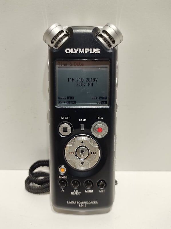 Olympus LS-10 Linear PCM Field Recorder 32GB 2009 Black | Reverb