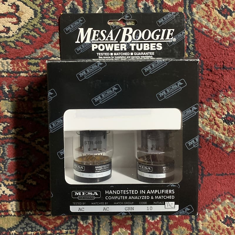 Mesa Boogie 6L6 STR-440 Power Tubes - Matched Pair | Reverb