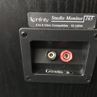 Vintage Infinity Studio Monitors 165 - 100 Watts | Reverb