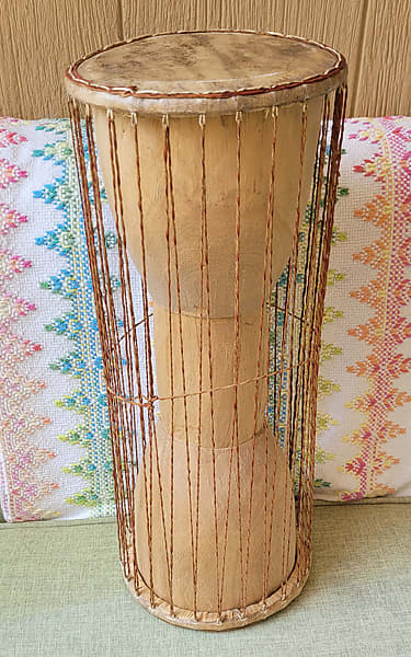 Handmade West African ‘Talking Drum’ | Reverb