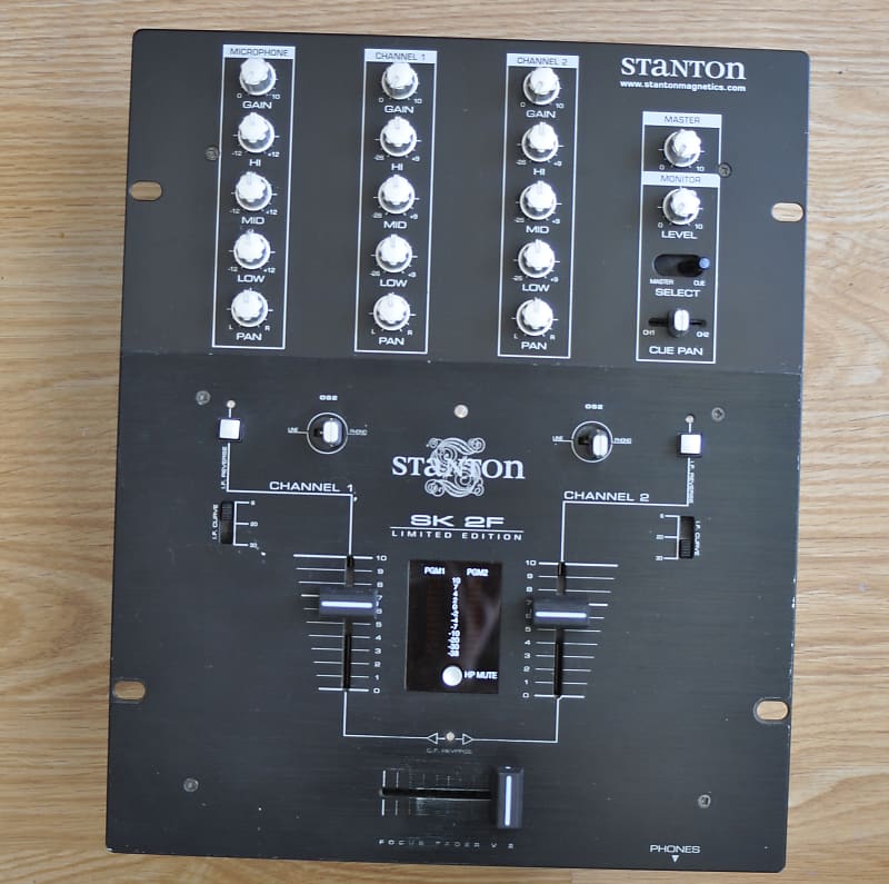 Stanton SK 2F Limited Edition 2-channel DJ Mixer SK2F | Reverb