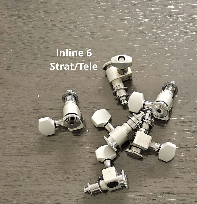 Sperzel 6-in-line Locking Tuners - Nickel | Reverb
