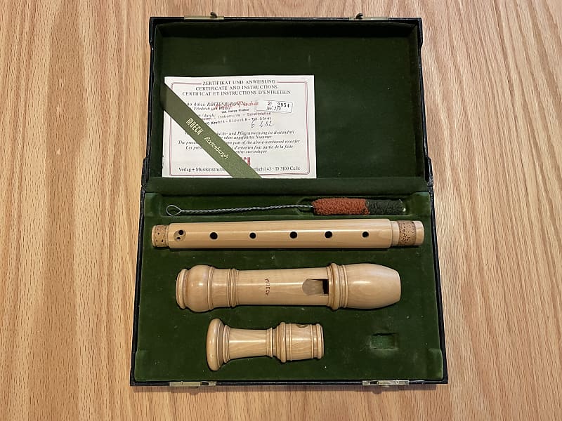 Moeck Alto recorder, 239, Mid-80s - Maple | Reverb