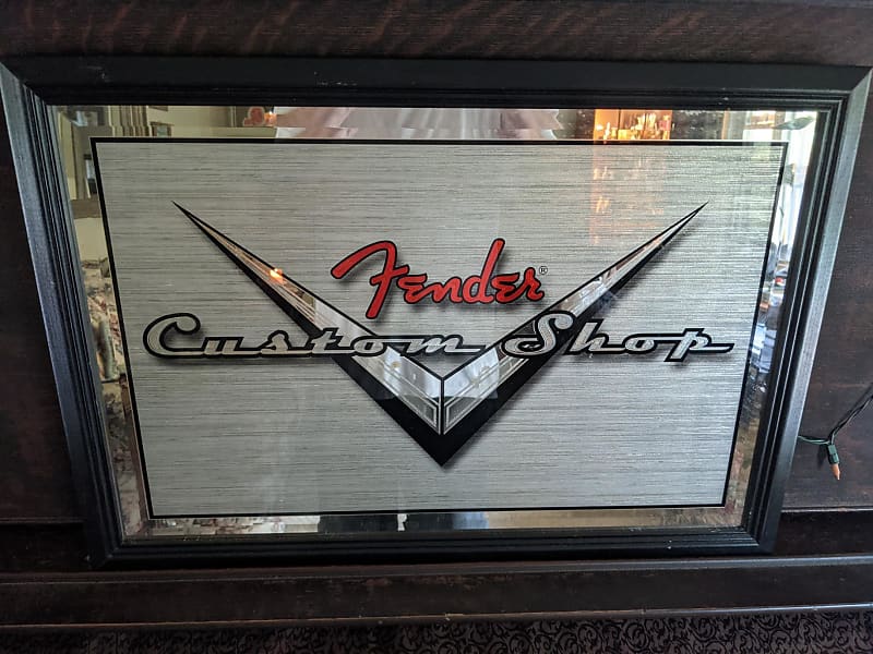 Fender Custom Shop Sign | Reverb