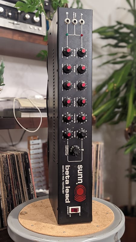 1980s Sunn Beta Lead Solid State Amp Head 100 Watts | Reverb