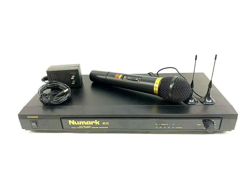 NUMARK WS-212 WIRELESS MICROPHONE SYSTEM PKG #5939 (ONE) | Reverb