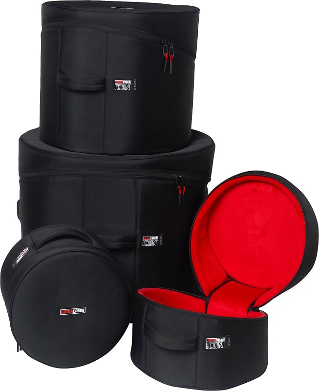 Gator Icon Series Rock Drum Set Bags | Reverb